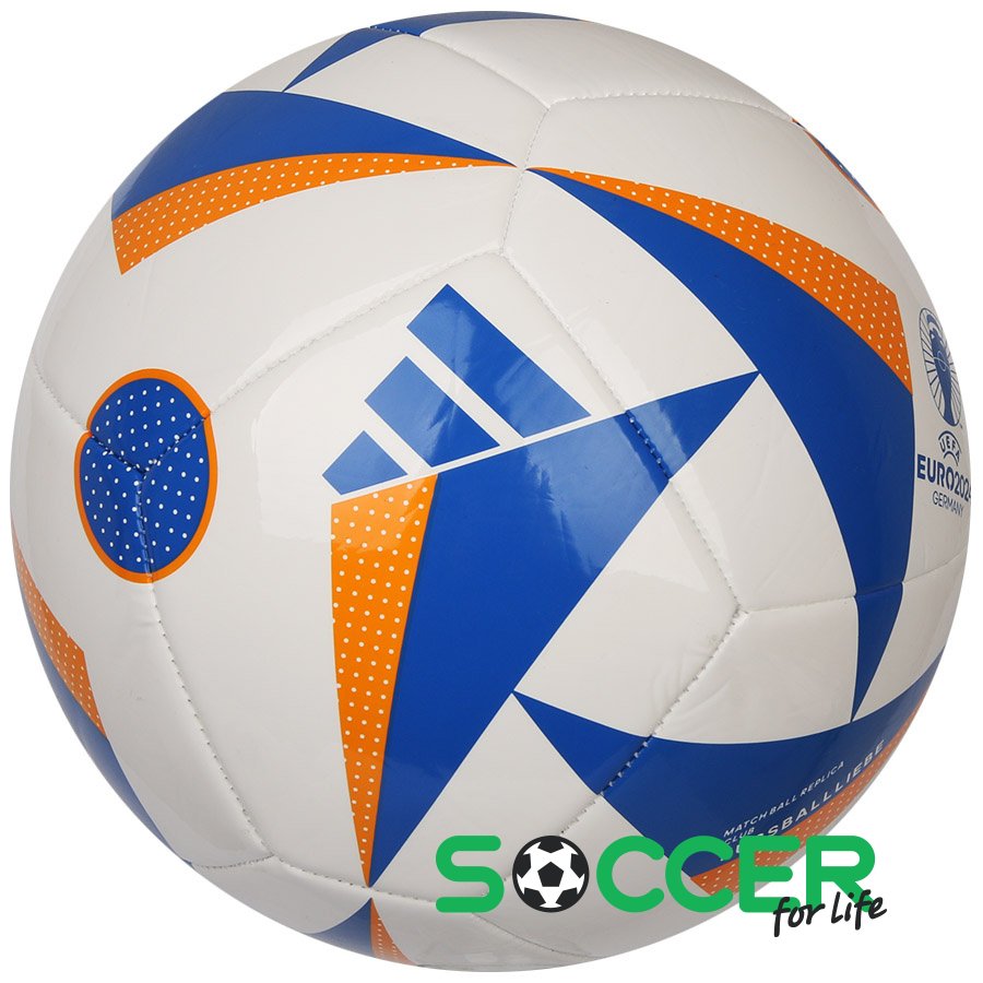 М'яч футбольний Adidas EURO24 Fussballiebe 2024 Club IN9371 розмір 5 ...