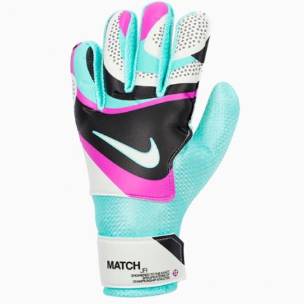 Воротарські рукавички Nike Goalkeeper Match Jr. FJ4864-010 дитячі 95472 ...